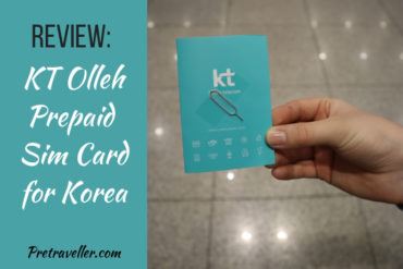 Review: KT Prepaid Sim Card for Korea - Pretraveller