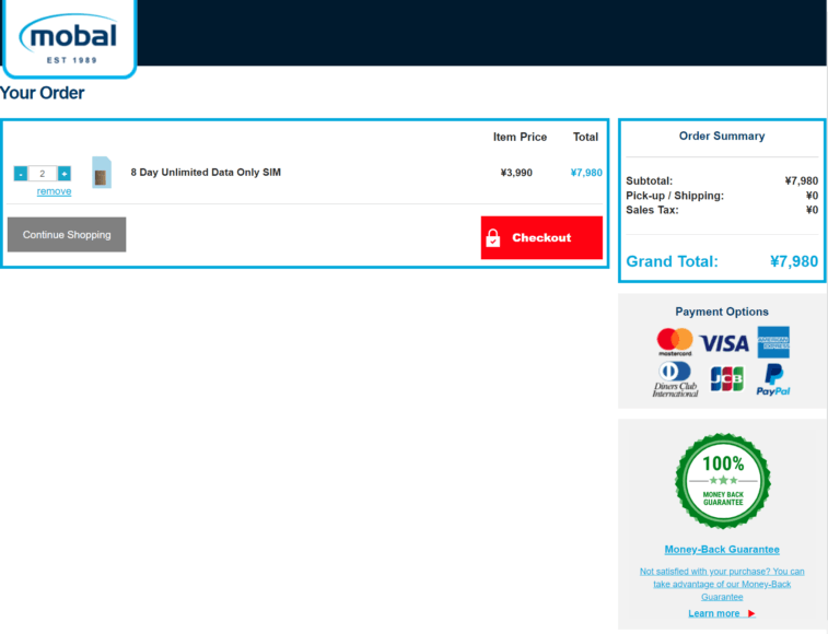 Mobal Sim Card Review for Japan [2025] - Pretraveller